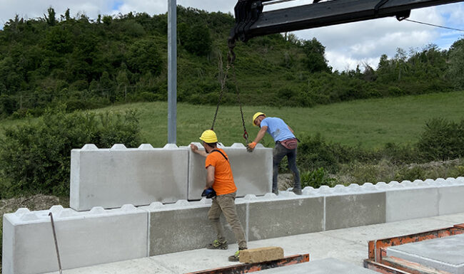 AggrecoBlock | Blocchi Cemento Tipo Lego | Prezzi Muro Lego block